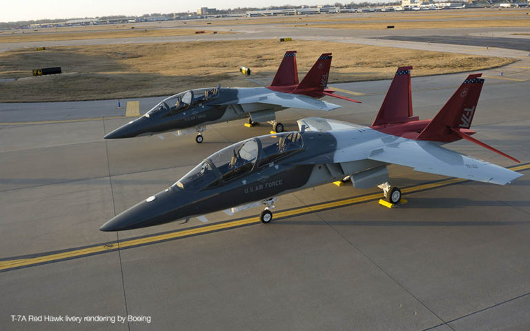 Defecto retrasa producción en serie del entrenador avanzado T-7A Red ...